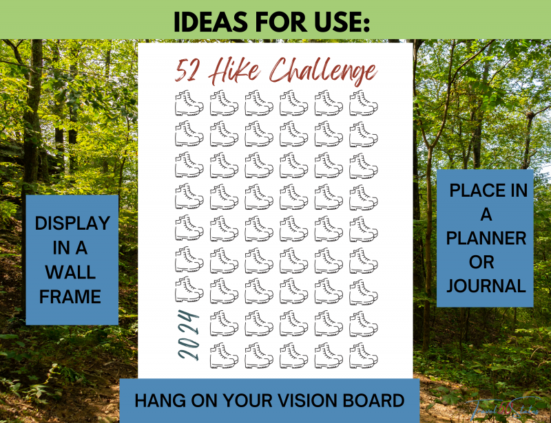 52 Hike Challenge Printable