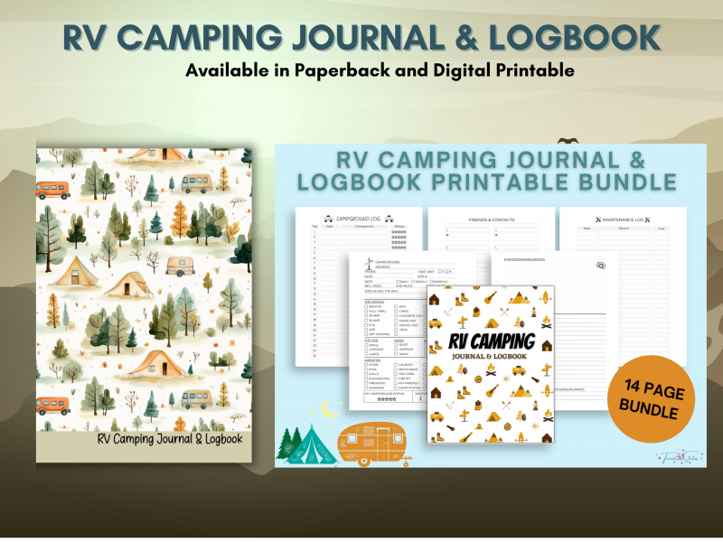 RV Camping Journal & Logbook